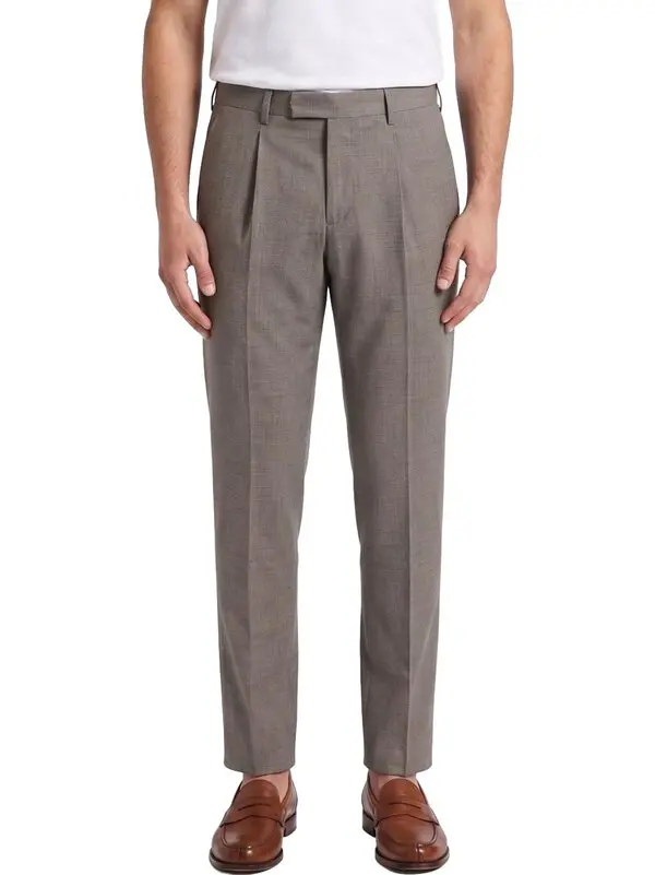 PT TORINO Stretch Virgin Wool Chinos - Colonial
