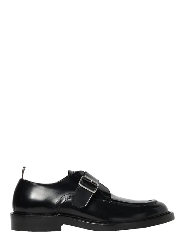 Paul Smith Monk Strap Shoes - Black