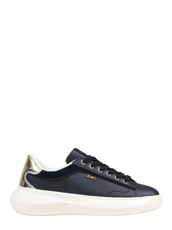 Liu Jo Casper 01 Synthetic Leather Sneakers - Blue