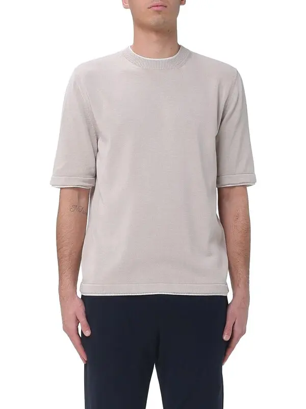Eleventy T-shirt Colour - Sand