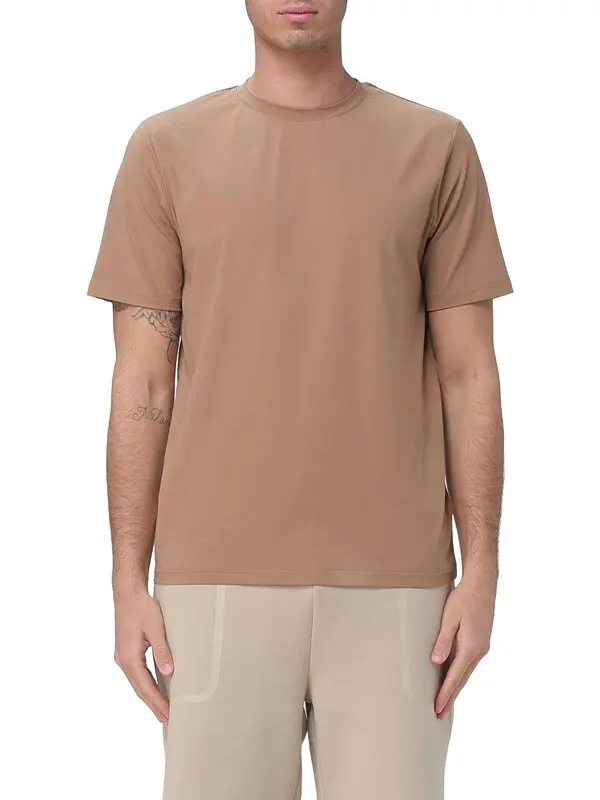 Peuterey Cotton Blend T-shirt - Tobacco
