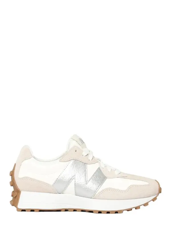 NEW BALANCE 327 Leather Sneakers - Grey