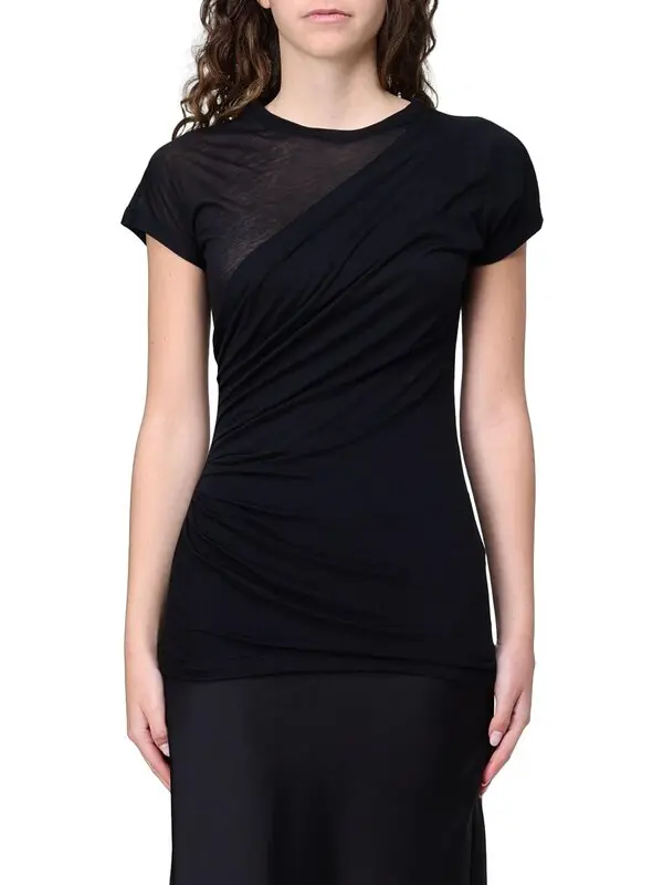 Balmain Draped Top - Black