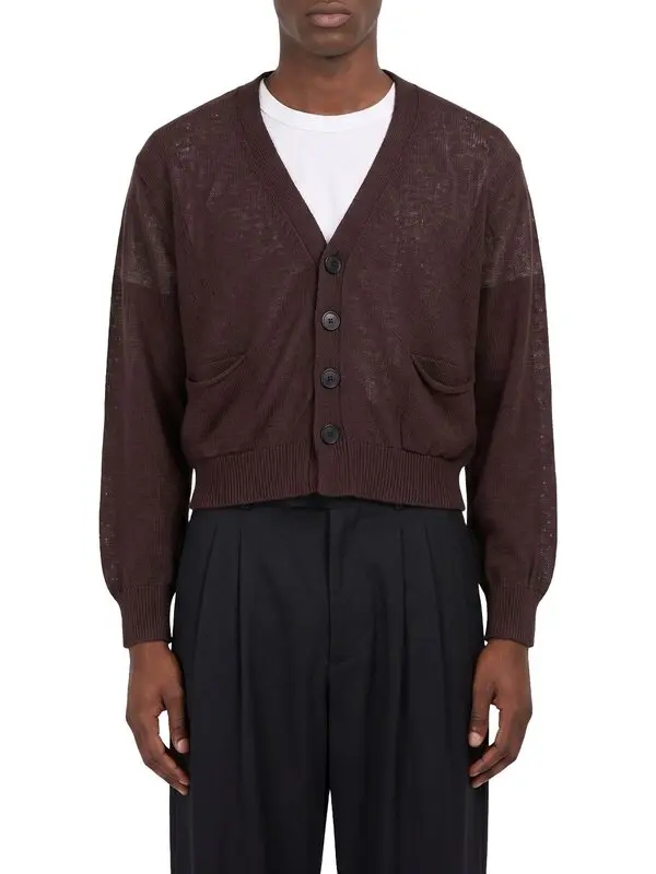 MAGLIANO Cotton Cardigan - Brown