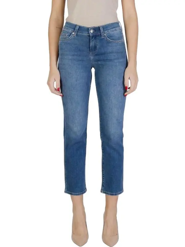 Liu Jo Cropped Skinny Jeans - Denim