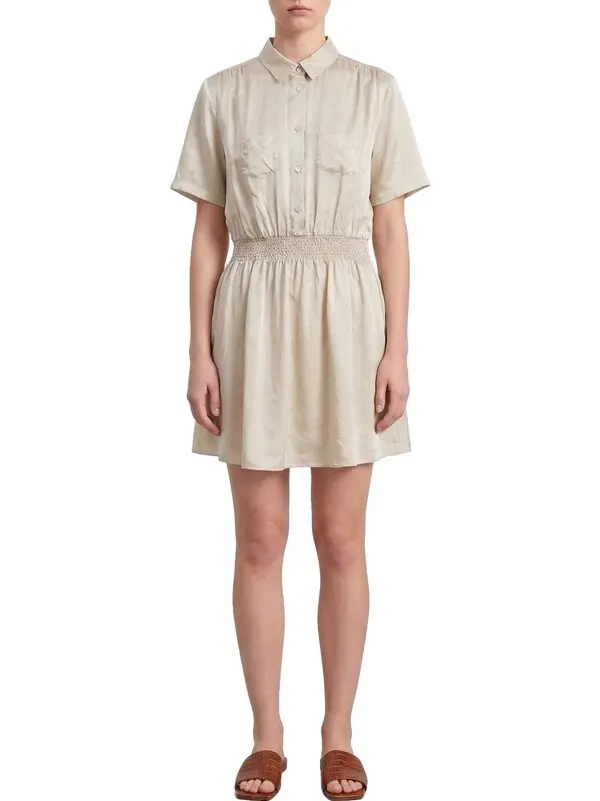 Aspesi Cotton Shirtdress - Ivory