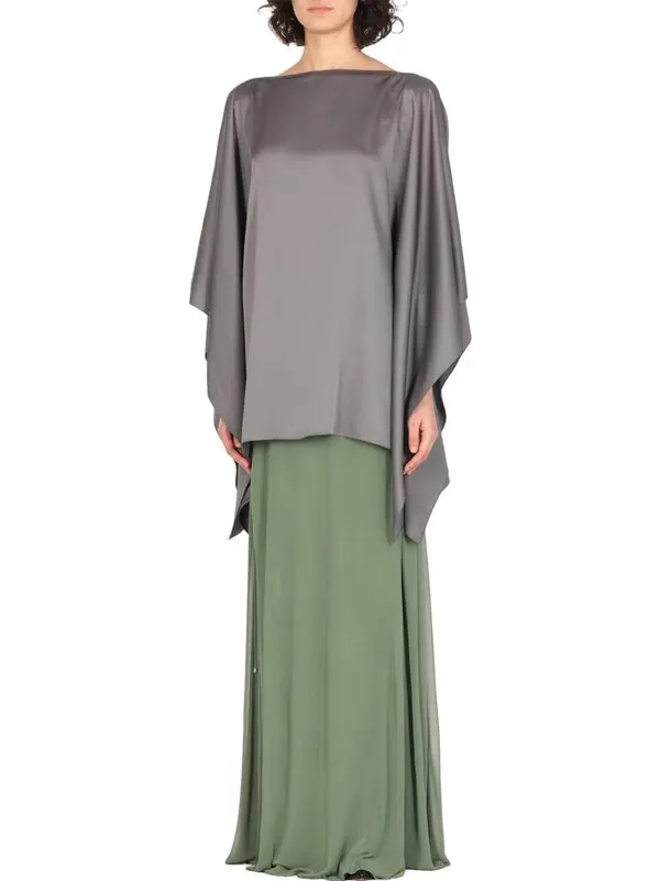 LANVIN Draped Top - Ink