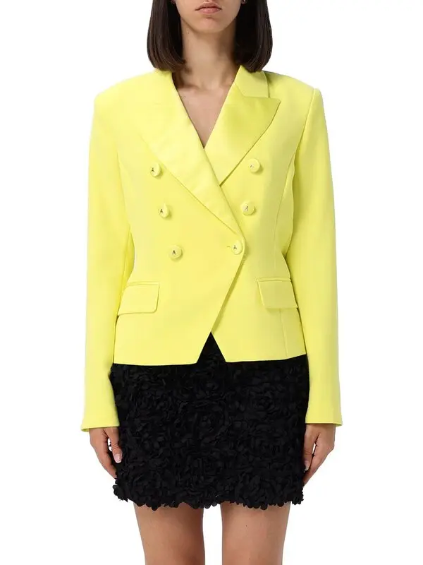 TWINSET Double-breasted Blazer - Lime