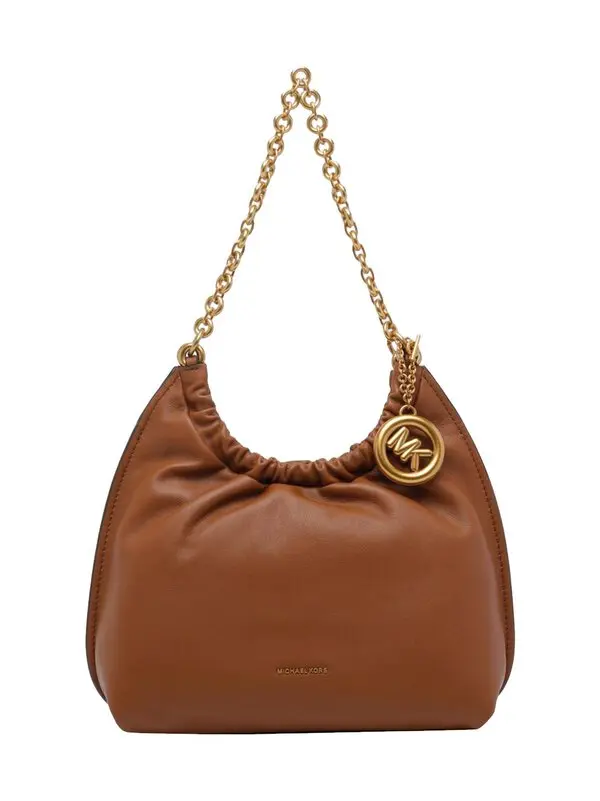 Michael Kors Leather Shoulder Bag - Brown