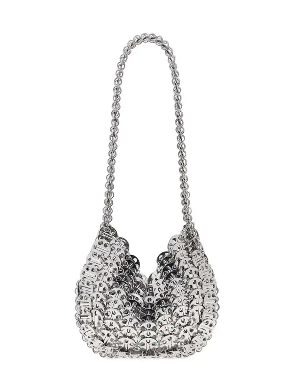 Rabanne Nano Metal Bag - Silver