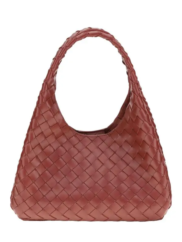 Bottega Veneta Woven Handbag - Red