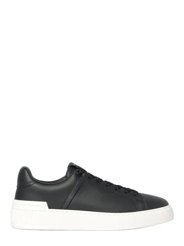Balmain Low Top Trainers - Black