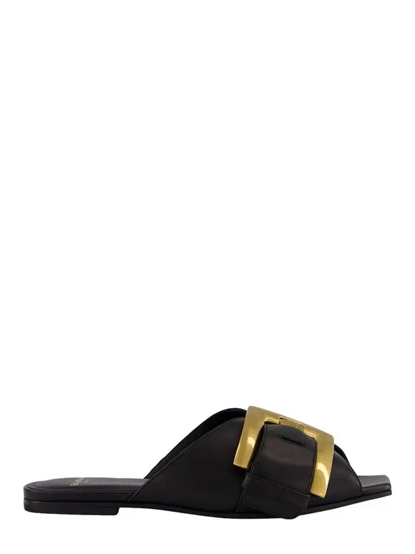 Balmain Heeled Sandals - Black