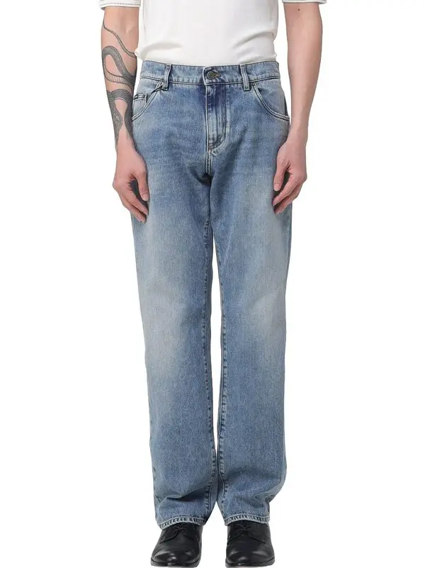Dolce & Gabbana Straight Leg Jeans - Denim