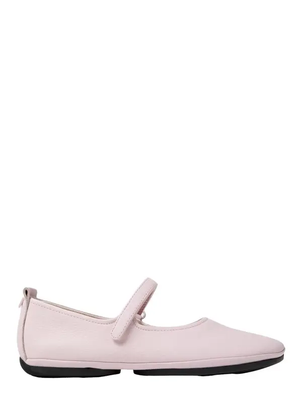 Camper Ballet Flats With Strap Detail - Pink