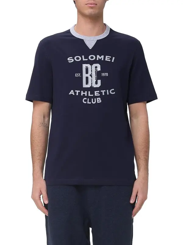 Brunello Cucinelli T-shirt Colour - Blue