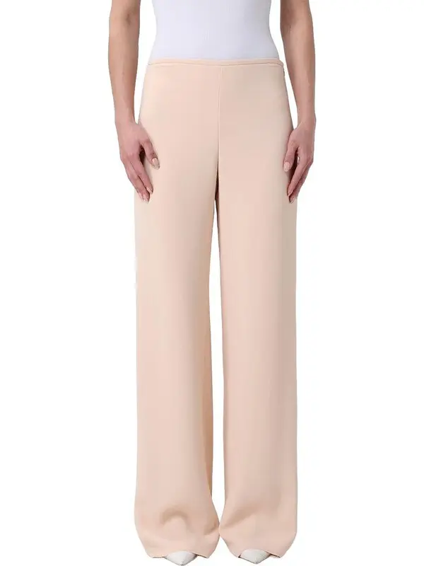 Emporio Armani Wide Leg Trousers - Leather