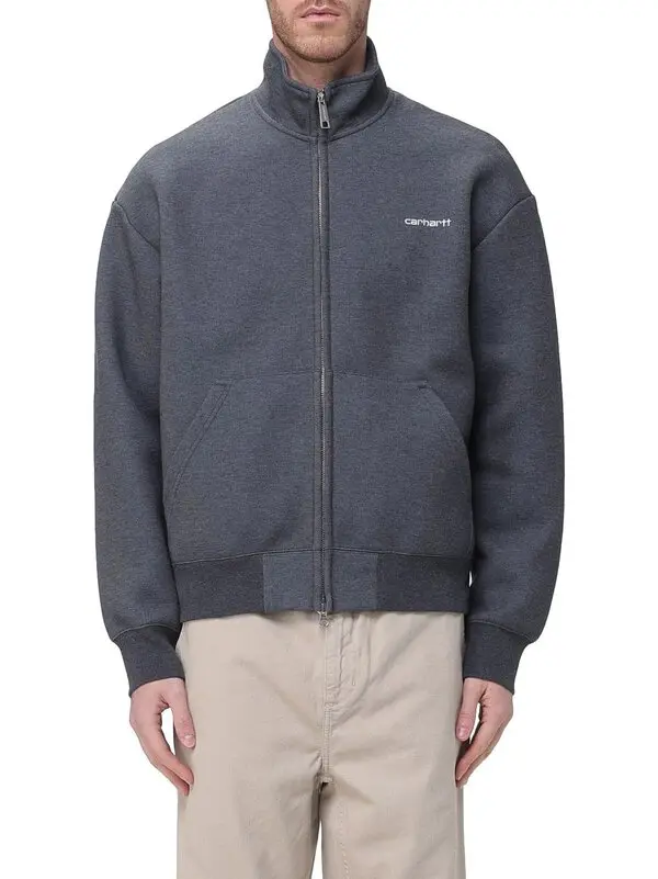 Carhartt Work In Progress Sweatshirt Jacket - Black