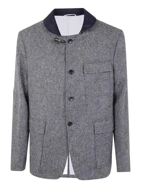 Thom Browne Coat Colour - Grey