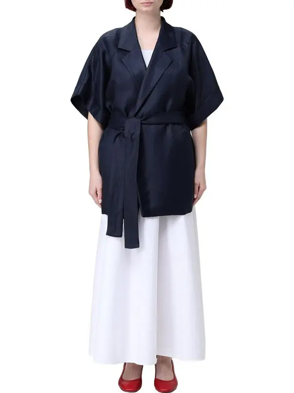 Liviana Conti Darnell Wrap Blazer - Blue