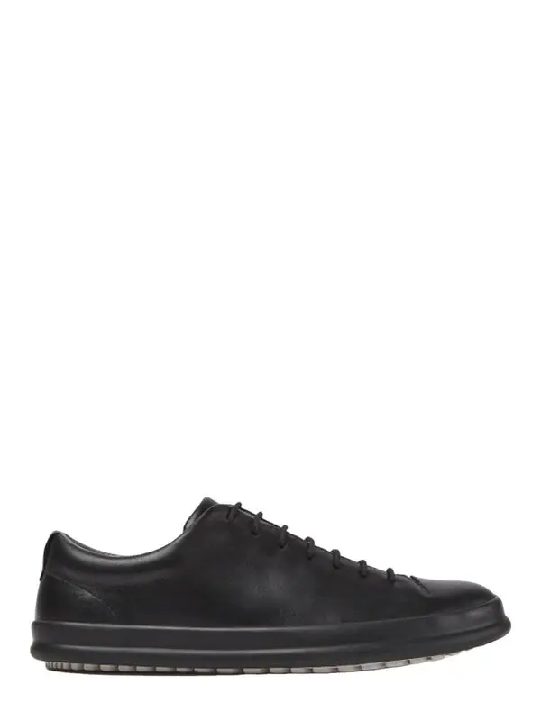 Camper Chasis Calfskin Trainers - Black