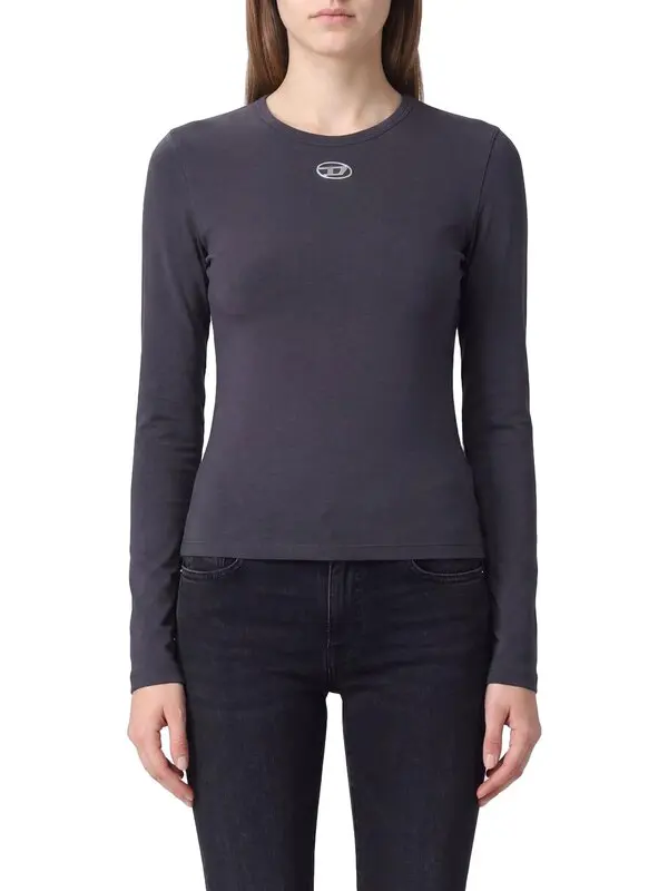 DIESEL® T-uncutieslong-od Long-sleeved T-shirt - Black