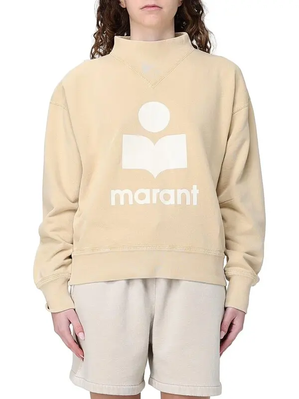 Isabel Marant Étoile Logo Sweatshirt - Yellow