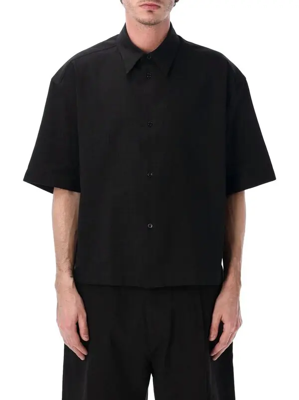 Studio Nicholson Cotton Shirt - Black