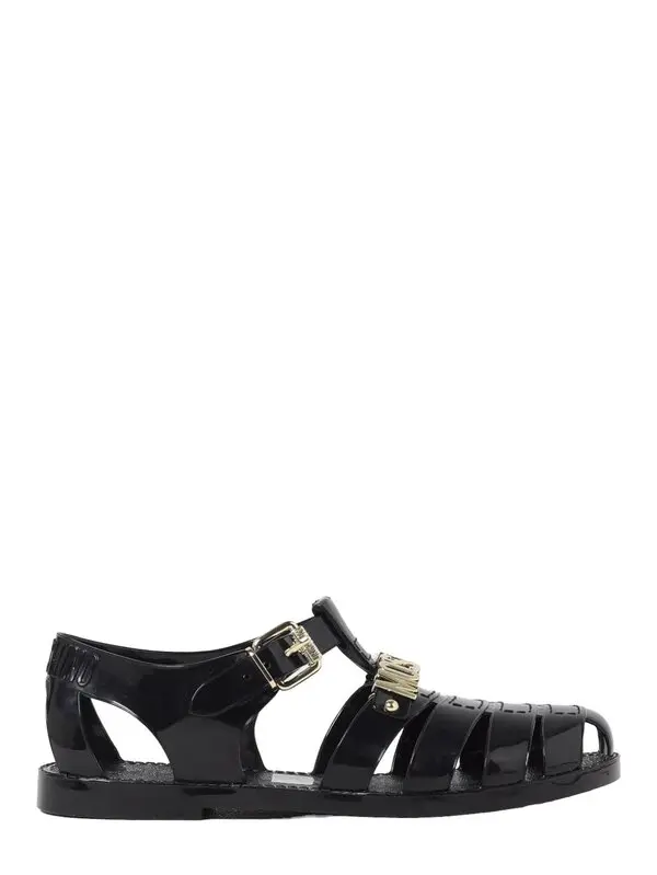 Moschino Heeled Sandals - Black