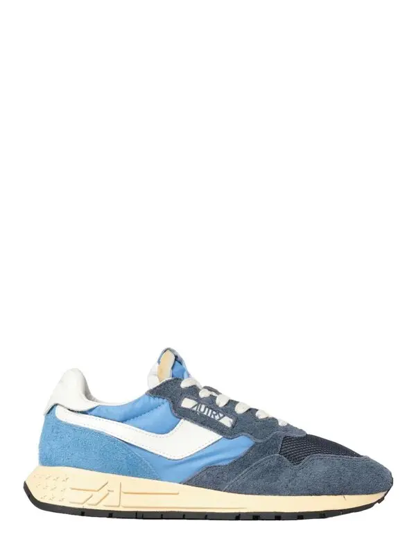AUTRY Reelwind Suede And Nylon Sneakers - Blue