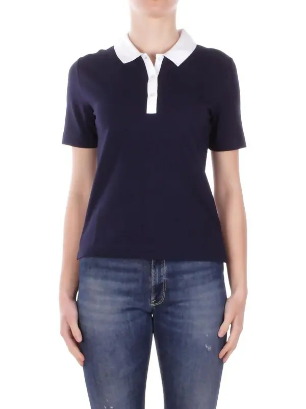 FAY Cotton Polo Shirt - Blue