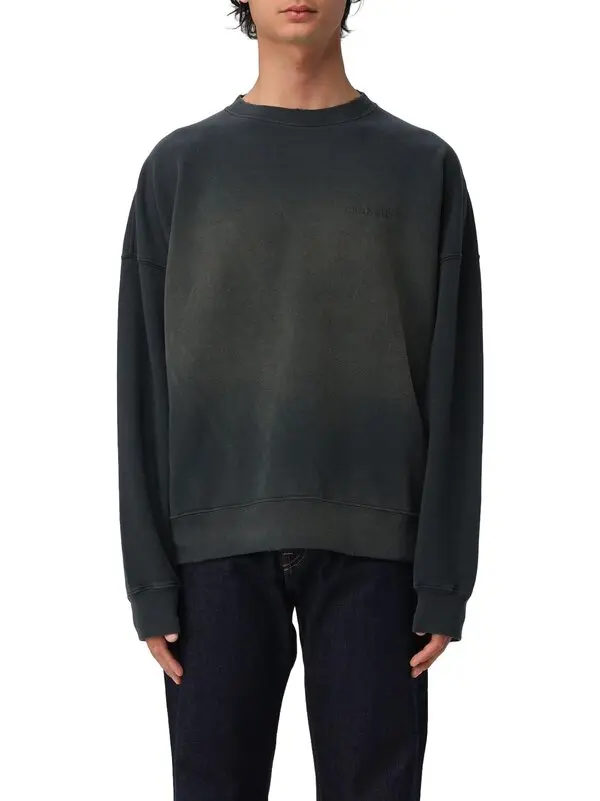 GOLDEN GOOSE Cotton Crewneck Sweatshirt - Black