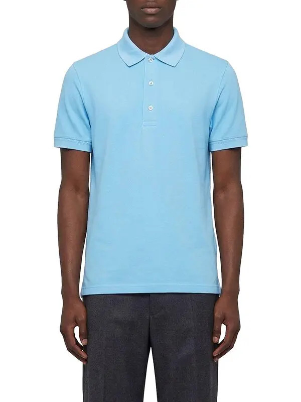 TOM FORD Polo Shirt Colour - Gnawed Blue