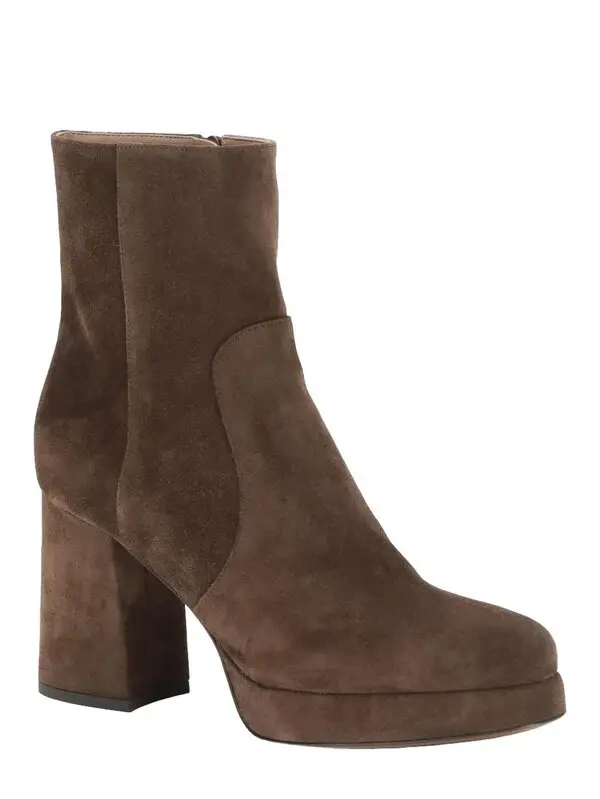 Valentino Garavani Suede Ankle Boots - Brown