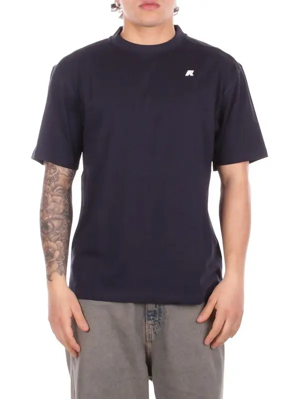 K-WAY Basic Cotton T-shirt By - Blue