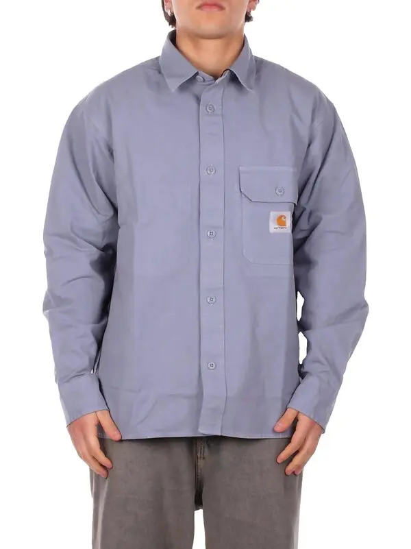 Carhartt Work In Progress Cotton Shirt - Grey