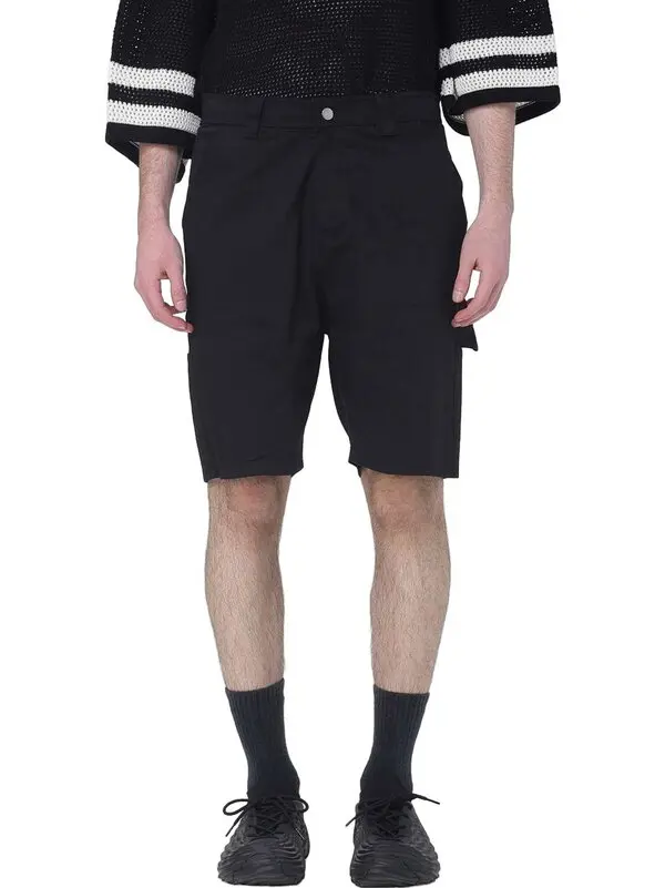 DISCLAIMER Cotton Shorts - Black