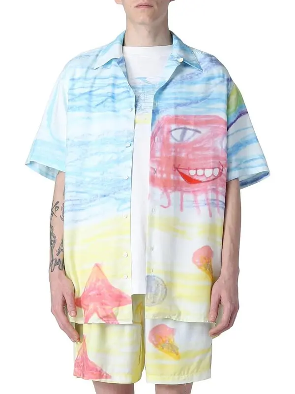 PAURA X .com Bowling Shirt - Multicolor