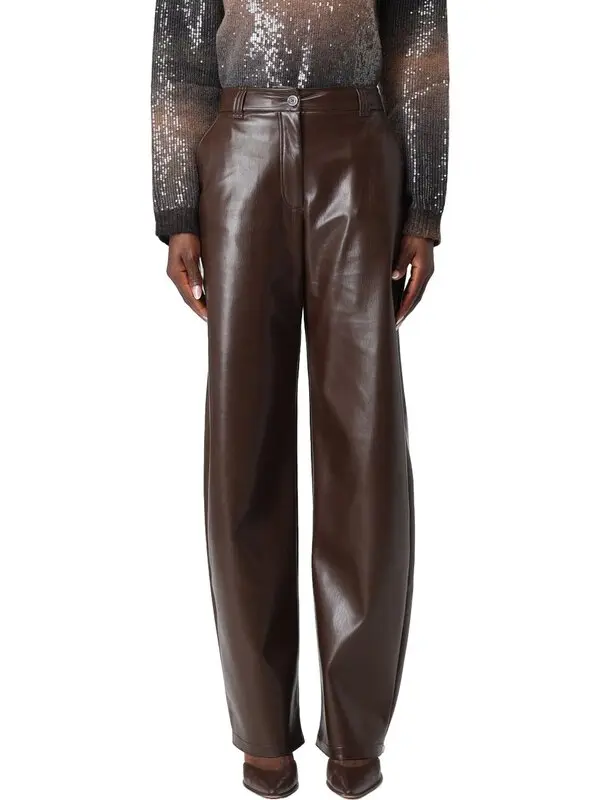Pinko Tailored Wide Leg Trousers - Dark