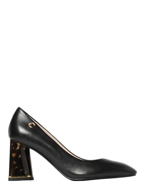 COCCINELLE Court Shoes With Sculptural Heel - Black