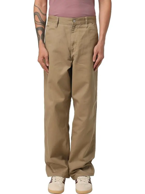 Carhartt Work In Progress Loose Fit Trousers - Nude