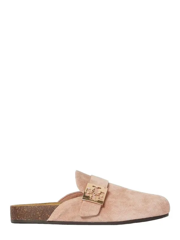 Tory Burch Slip-on Mules With Logo Detail - Pink