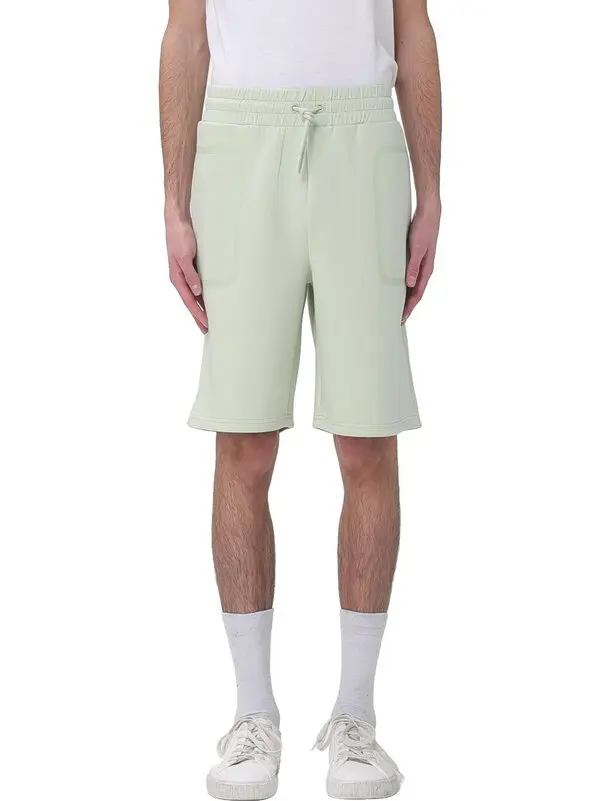 Peuterey Cotton Blend Jogging Shorts - Mint