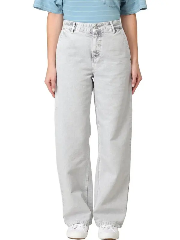 Carhartt Work In Progress Wide Leg Jeans - Grey