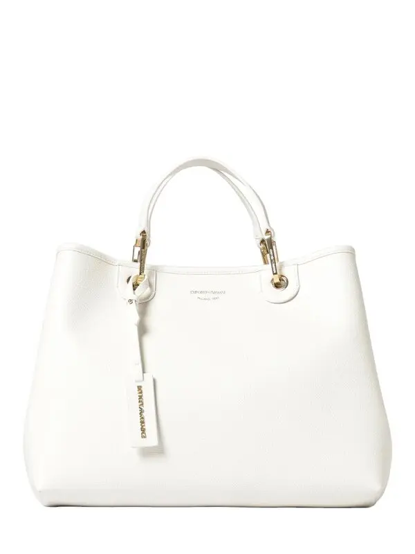 Emporio Armani Top Handle Bag - White