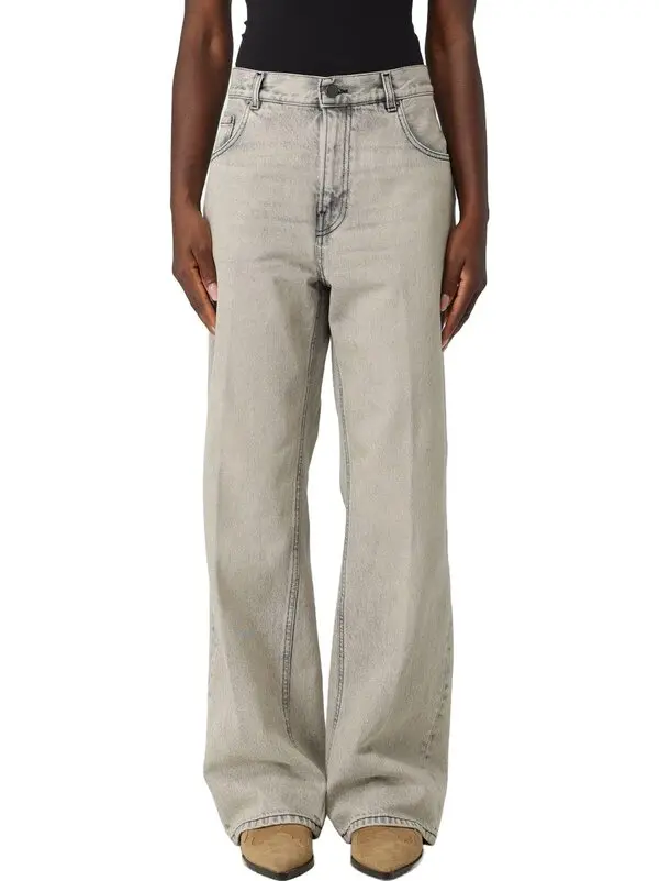 HAIKURE Wash Denim Jeans - Grey