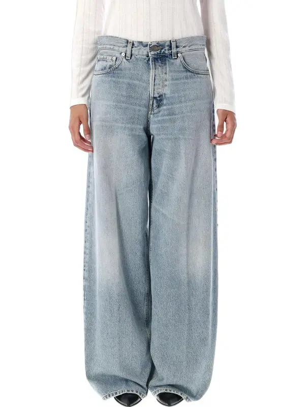 HAIKURE Wide Leg Jeans - Denim