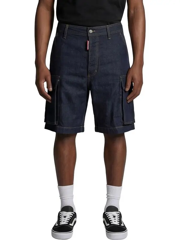 Dsquared2 Cargo Shorts - Blue