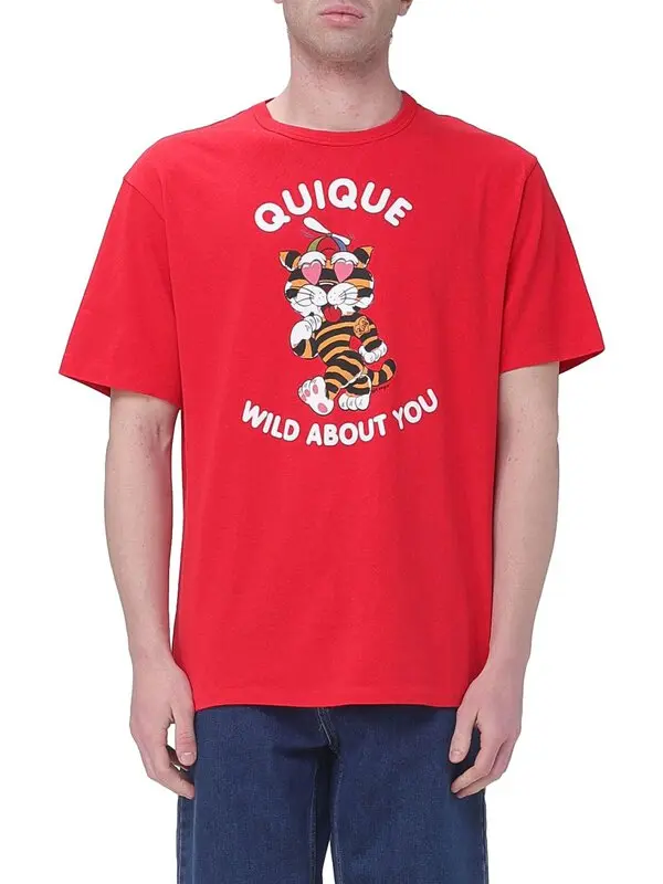 Kenzo Printed Cotton T-shirt - Red