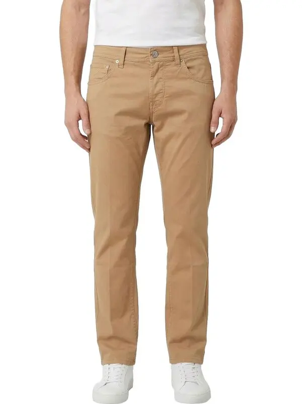 Jacob Cohen Slim Fit Stretch Denim Jeans - Beige